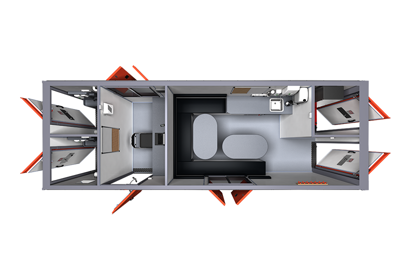 Mobile Welfare Cabins | Mobile Welfare Units | Boss Cabins