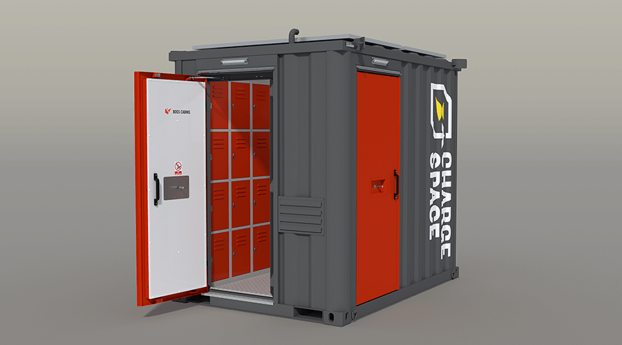 Charge Space - Boss Cabins - We Mean Business